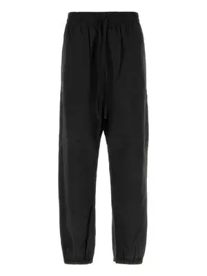 Fear Of God Tech Fabric Joggers With Recycled Nylon - Black