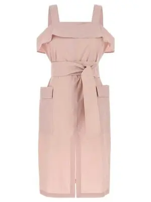 WEEKEND Cotton Arte1234 Dress - Pink