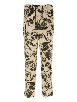 Dries Van Noten Viscose Penny Pant For - Printed