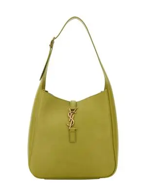 Saint Laurent 5 To 7 Shoulder Handbag, 23 Cm X 22 Cm X 8 Cm - Green