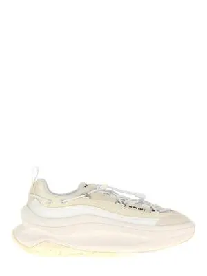 Moon Boot Fabric Moon247 Low Top Sneakers - White