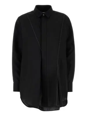 SACAI SACAI Polyester-Wool Blend Shirt