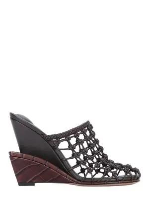 JACQUEMUS JACQUEMUS Braided Wedge Pumps