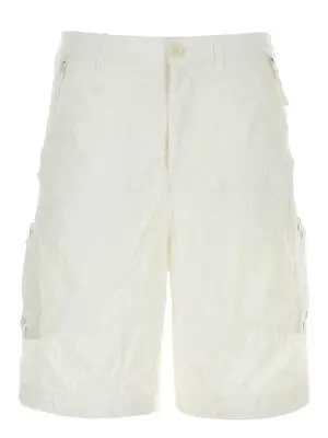 TEN C Nylon Bermuda Shorts - White