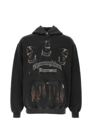 REPRESENT Cotton Thoroughbred Sweatshirt - Grey