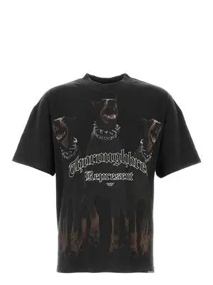 REPRESENT Represent Thoroughbred Cotton T-Shirt For Men Grey