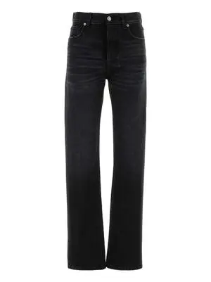 Fendi Straight Leg Jeans - Black
