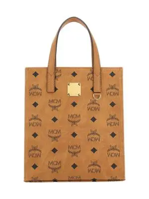 Mcm MCM Monogram Canvas Shopper Handbag Printed