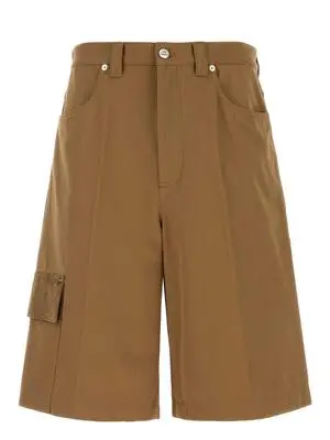 Gucci Cotton Bermuda Shorts - Camel