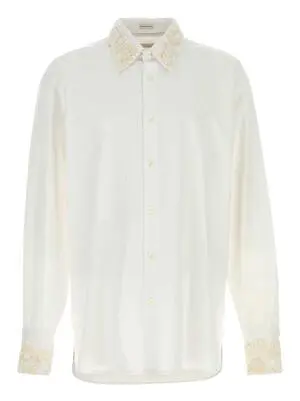 Dries Van Noten Poplin Shirt - White
