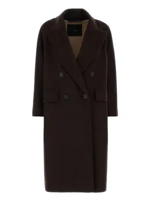 ATELIER Cashmere Blend Angus Jacket - Brown