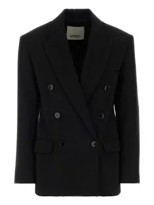 Isabel Marant Étoile Khera Wool Blazer - Black