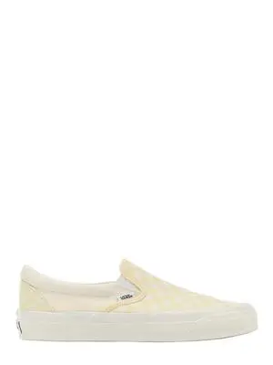 VANS Vans Checked Canvas Classic Slip-On Sneakers Checked