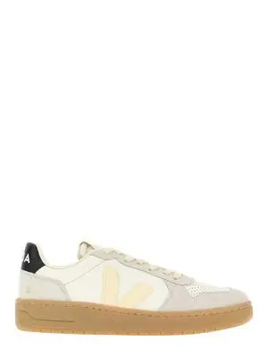 VEJA VEJA V-82 Leather And Suede Sneakers Multicoloured
