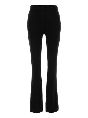 Sportmax Viscose-blend Leggings With Sculpting Comfort - Black
