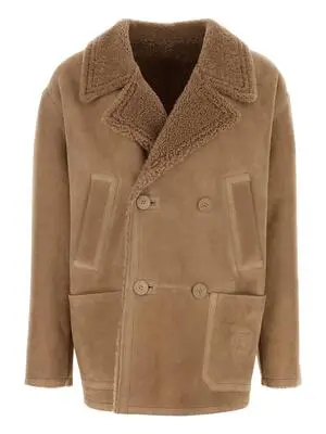 FENDI FENDI Shearling Double-Breasted Jacket