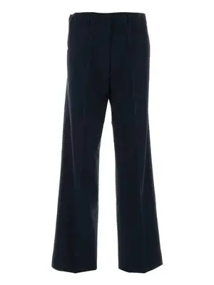 Miu Miu Stretch Wool Tailored Trousers - Blue
