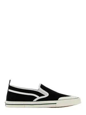 GUCCI GUCCI Canvas Slip-On Sneakers
