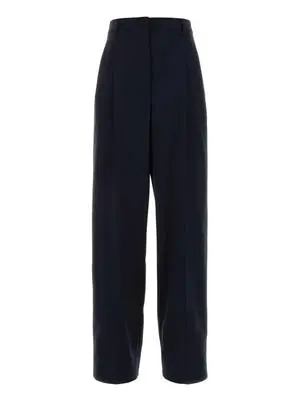 MIU MIU Miu Miu Stretch Wool Wide-Leg Trousers