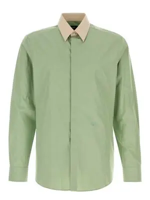 Fendi S Poplin Shirt - Green