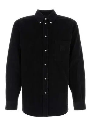 Fendi S Corduroy Shirt - Black