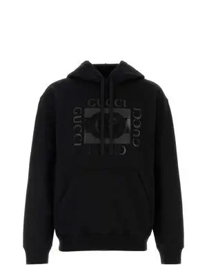 Gucci Cotton Sweatshirt - Black