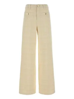Gucci Tweed Pants - Yellow