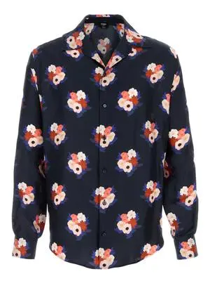 Fendi Printed Silk Shirt For - Floral