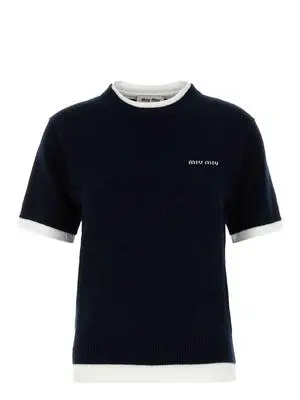 MIU MIU Miu Miu Cashmere Knit Sweater