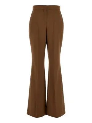 Fendi Wool-blend Pant - Camel