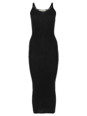 Our Legacy Ribbed Maxi Dress - Black