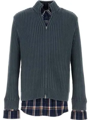 Balenciaga Cotton Cardigan - Green
