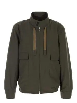 Sacai Polyester Jacket - Green