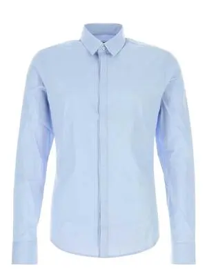 WOOYOUNGMI Light Poplin Shirt - Light Blue