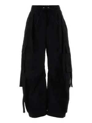 Dolce & Gabbana Cotton-blend Utility Cargo Pants - Black