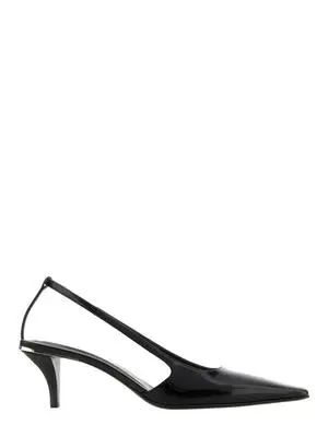 Gucci Leather Pumps With 5.5 Cm Heel For - Black