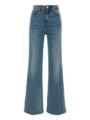 AMI Paris Cotton Denim Jeans - Blue