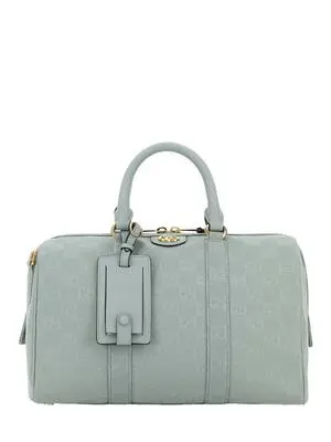 Gucci Ophidia Medium Canvas Handbag - Light Blue