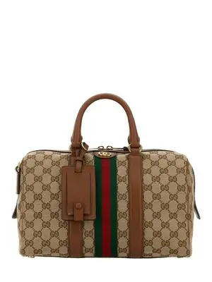 Gucci GUCCI Ophidia GG Fabric Medium Handbag With Gold-Tone Hardware Printed