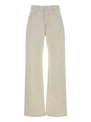 AMI Paris AMI 100% Cotton Denim Jeans White
