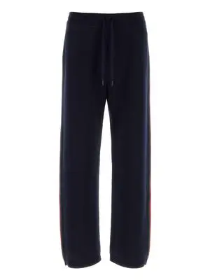 Gucci Stretch Wool Joggers - Blue