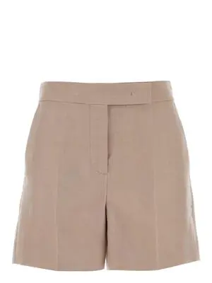 Max Mara Antiqued Silk Aerosi Mini Shorts - Pink