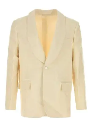 BODE Viscose-blend Blazer For - Yellow
