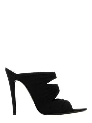 SAINT LAURENT Saint Laurent Emilie Flat Sandals With Stiletto Heel