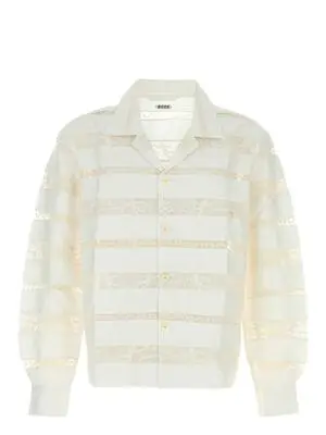 BODE Bode Men's Poplin Shirt White