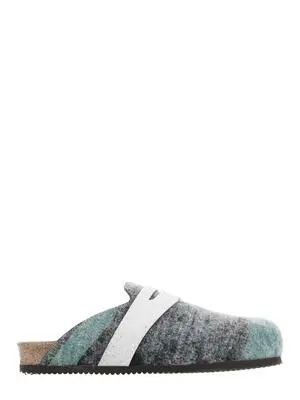 VITELLI Fabric Slip-on Slipper With Rubber Sole - Multicoloured