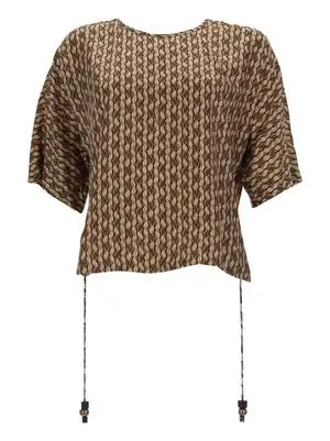 Max Mara Silk Blouse - Brown