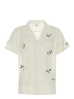 BODE On Air Cotton-silk Blend Shirt - White