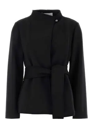 MAX MARA MAX MARA Talamo Stretch Nylon Belted Blazer