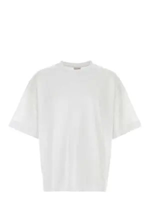 Dries Van Noten Oversize Heno Cotton T-shirt - White